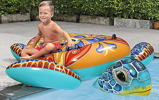 אביזרים או מתנפחים לים ולבריכה | - BESTWAY צב ים לרכיבה 41523 | חנות ...