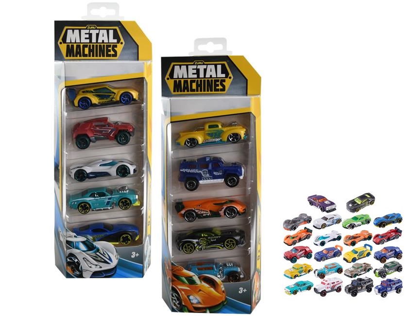 - 5 מכוניות מטל מאשין METAL MACHINES | חנות צעצועים מבית טוב ToyHouse