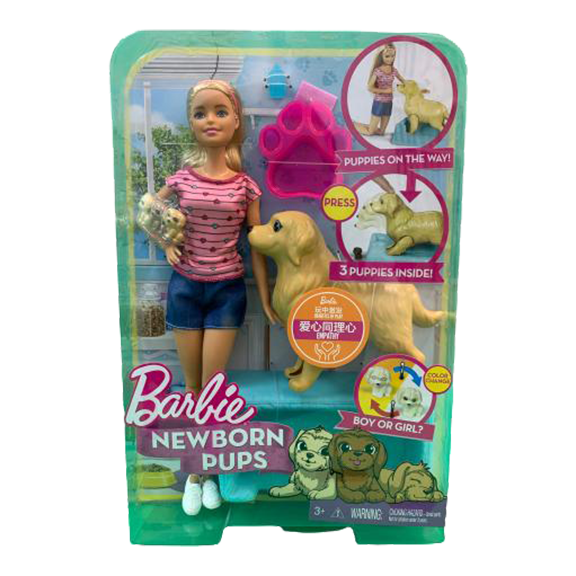 barbie ברבי | - ברבי מאלפת כלבים FDD43 | חנות צעצועים מבית טוב ToyHouse