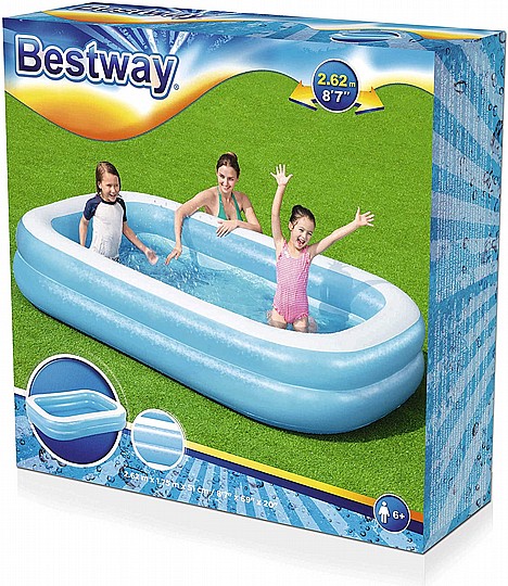 בריכות מתנפחות BESTWAY בסט ווי | - 54006 בסט וואי bestway בריכה מלבנית ...