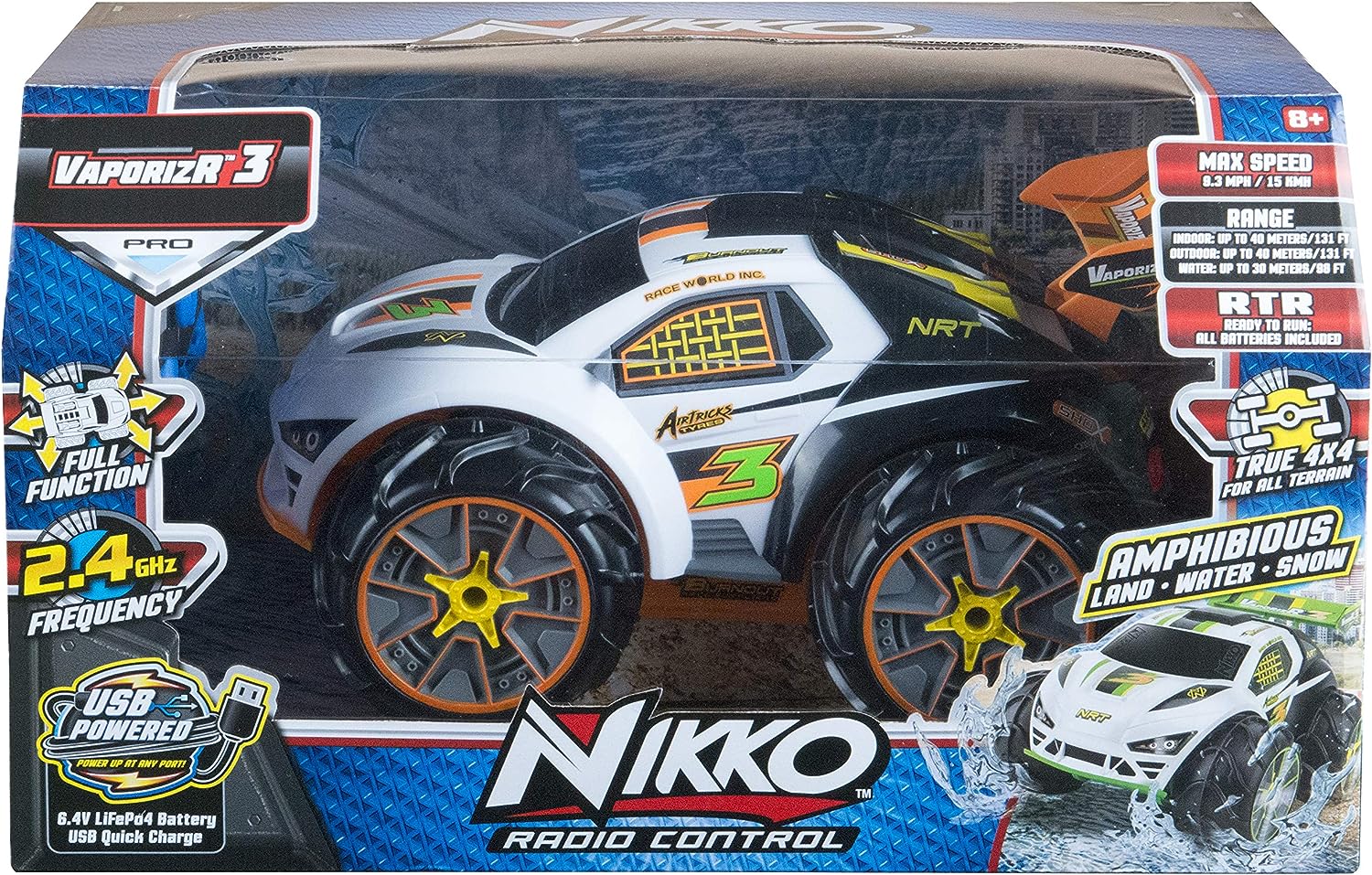 מכוניות לילדים על שלט RC CAR | - NIKKO מכונית שלט 4X4 VAPORIZE | חנות ...
