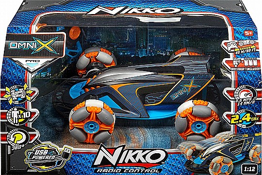 מכוניות לילדים על שלט RC CAR | - NIKKO באגי שלט 4X4 דגם OMNI X צבע כחול ...