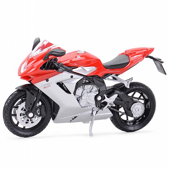 דגמי מכונית ואופנועים | - WELLY אופנוע 1:18 MV AGUSTA F3 800 | חנות צעצועים מבית טוב ToyHouse