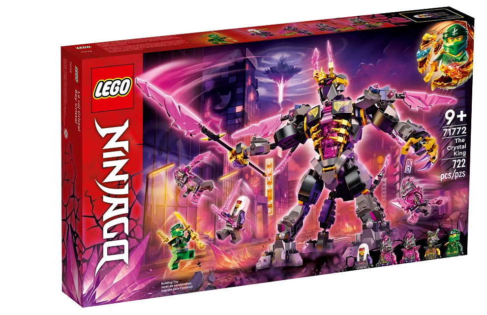 לגו נינג`הגו NINJAGO | - לגו נינג'ה-גו - מלך הקריסטל 71772 | חנות ...