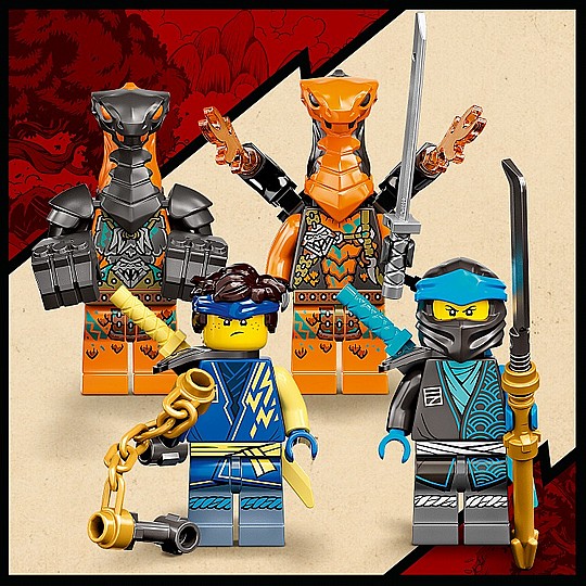 לגו נינג`הגו NINJAGO | - לגו נינג'ה-גו - מכונית המירוץ של ג'אי וניה ...