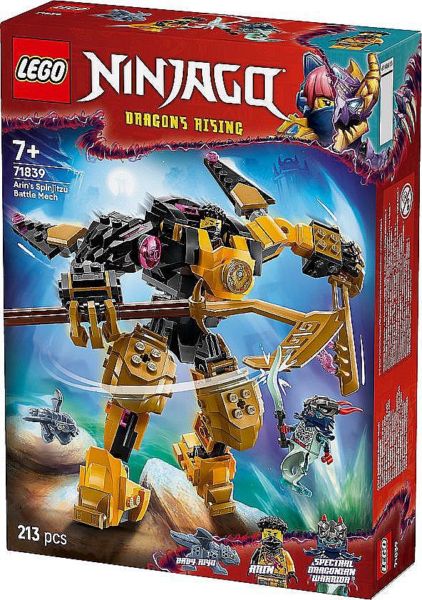 לגו נינג`הגו NINJAGO | - לגו נינג'ה גו - רובוט קרב ספינג'יטסו של ארין ...