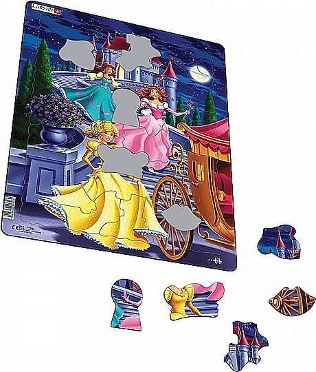 פעוטות/חלקי עץ | - פאזל נסיכות 35 חלקים | חנות צעצועים מבית טוב ToyHouse